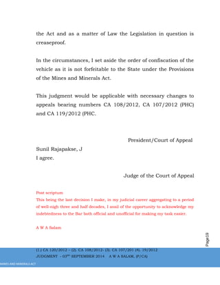 Mines and minerals confiscation for merge | DOC