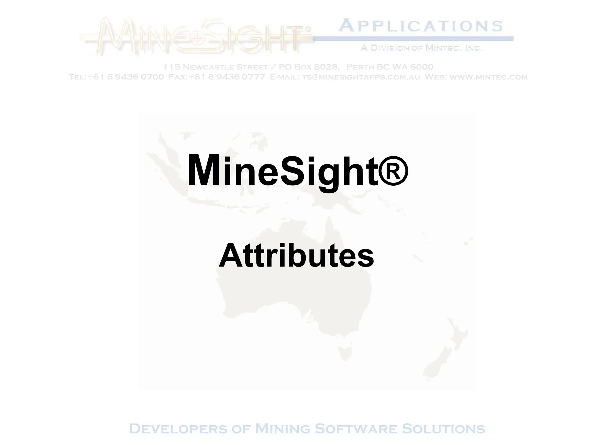 MineSight 1234567897464133Attributes.pdf