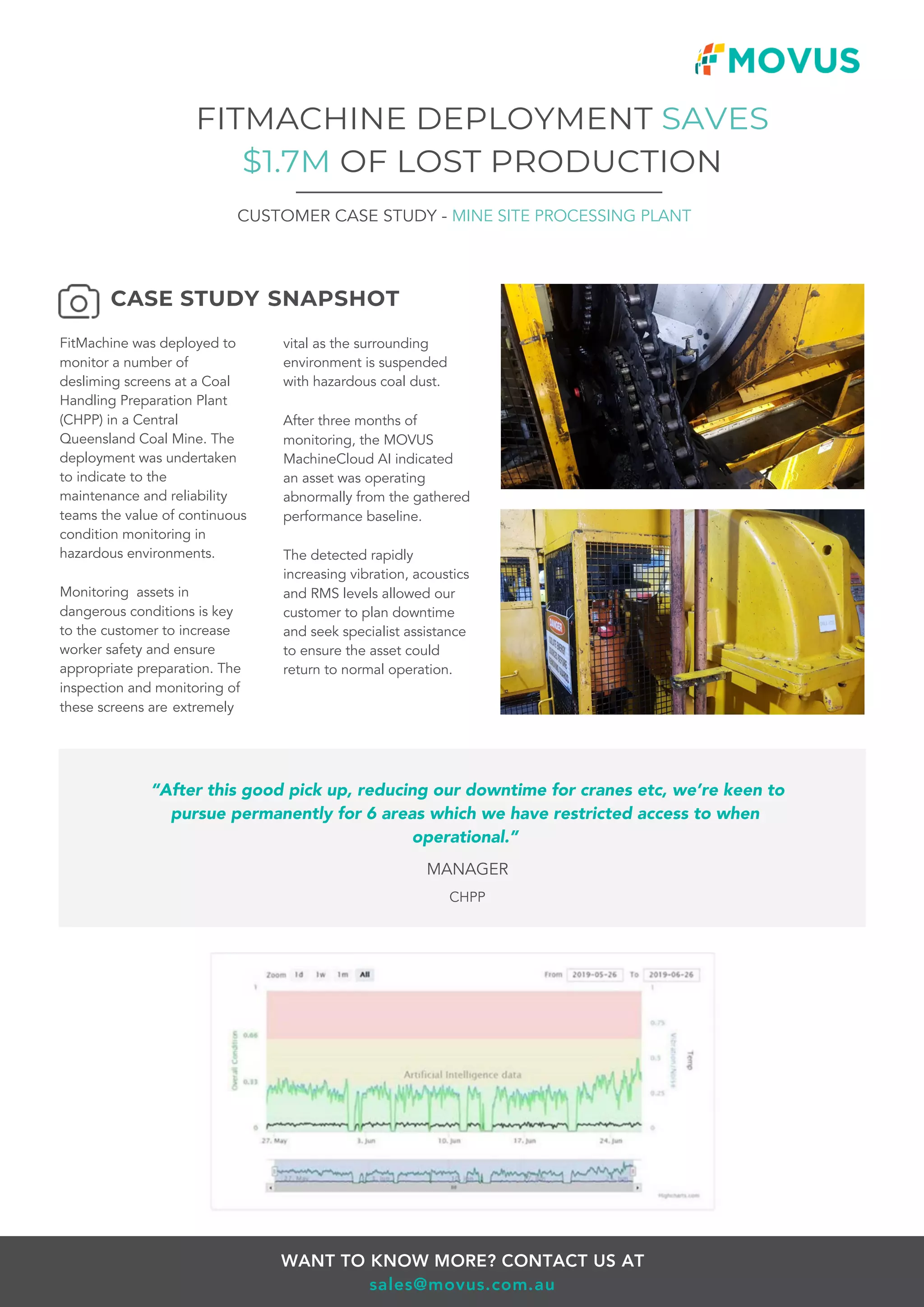 MOVUS Mining Case Study | PDF