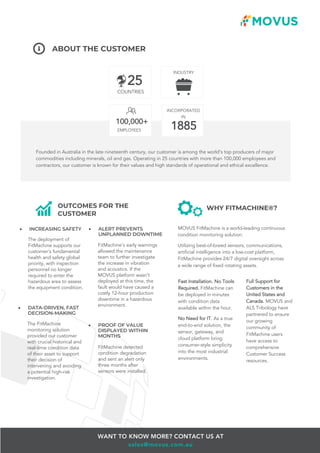 MOVUS Mining Case Study | PDF