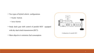 Cooperative Control Of Drive Motor And Clutch For Gear Shift Of Hybrid ...