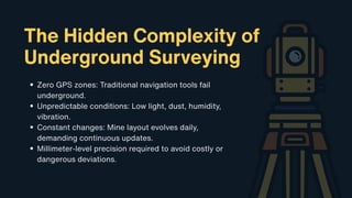 Expert surveying for underground complexity | PDF