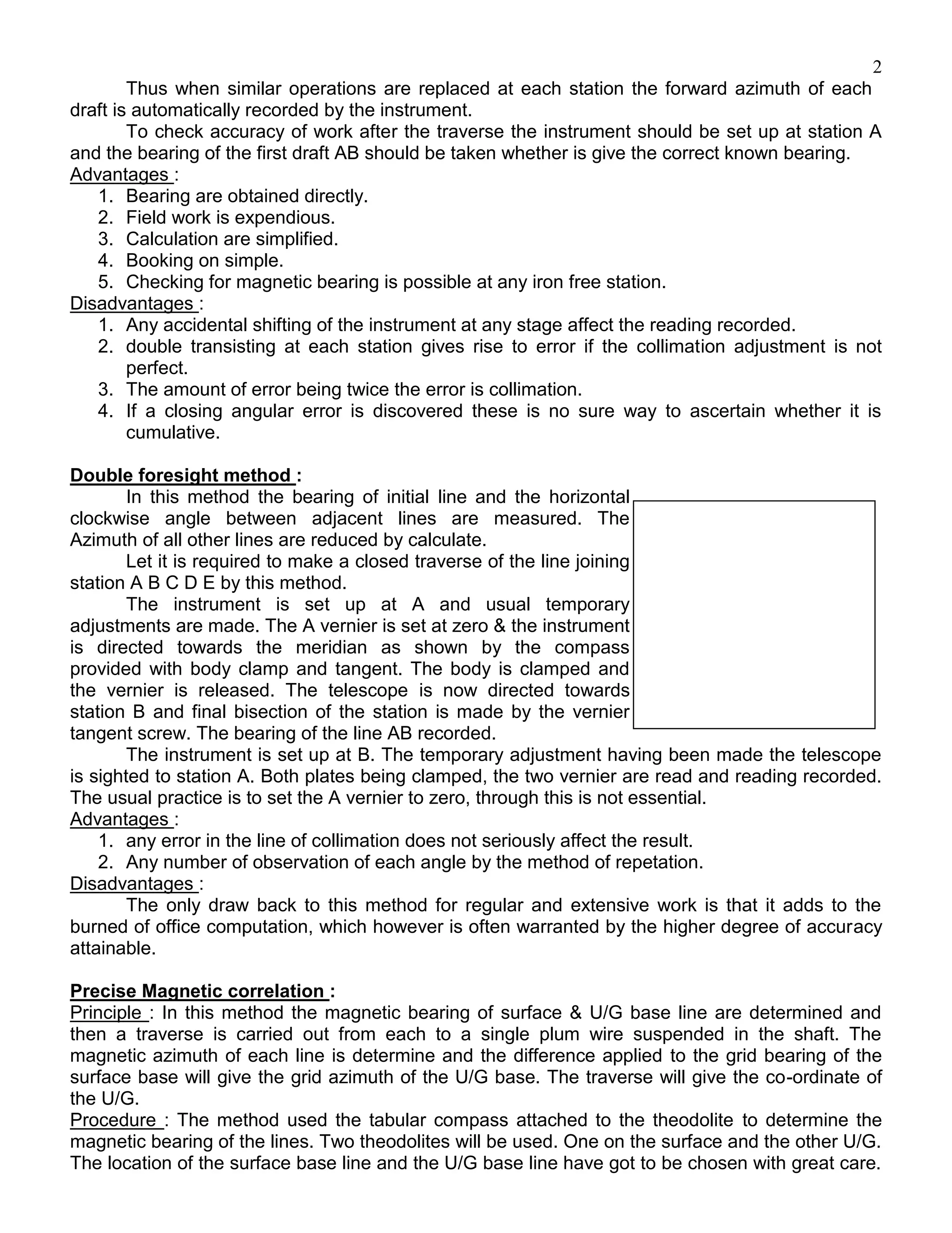 Mine surveying 981 (1) | PDF