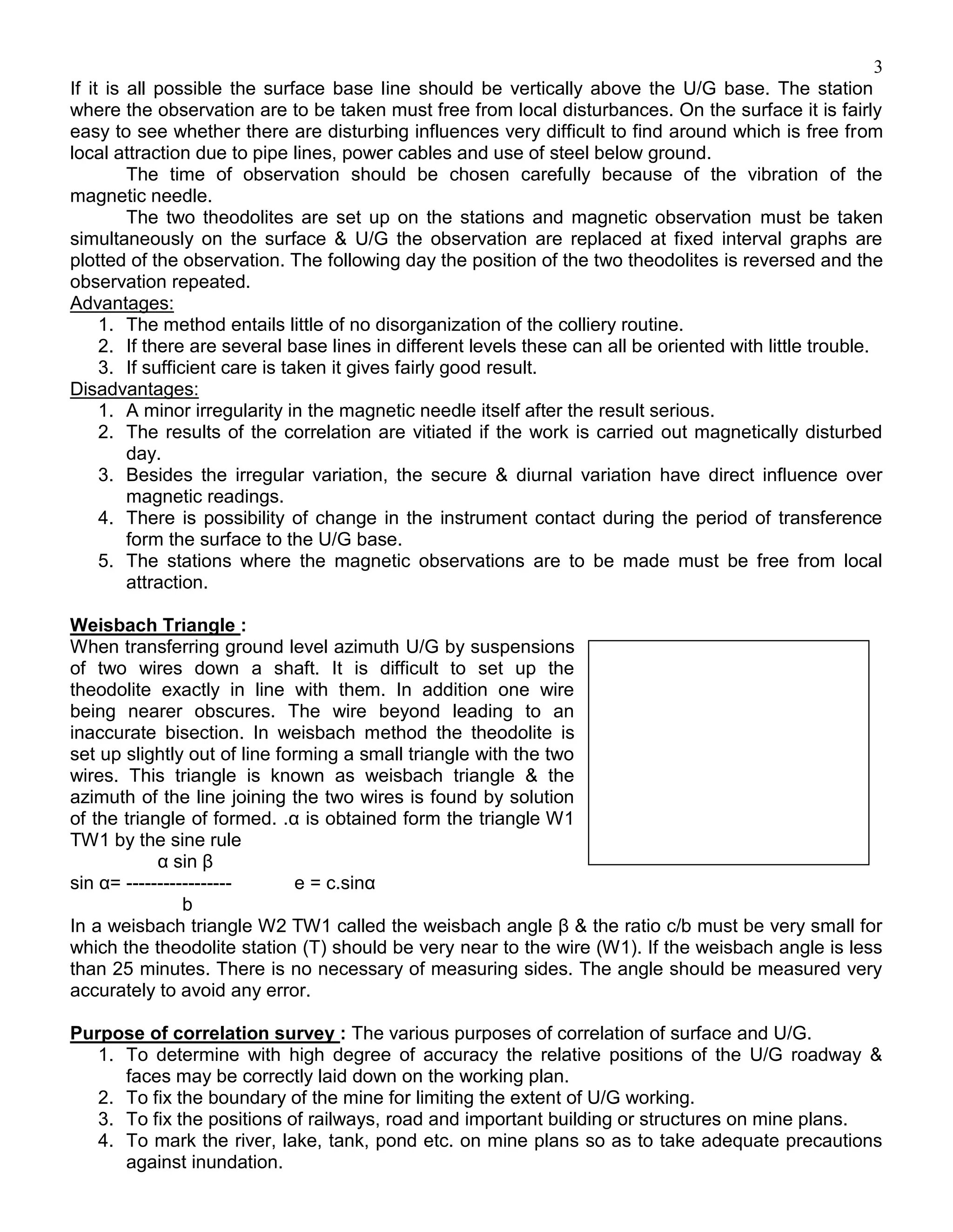 Mine surveying 981 (1) | PDF