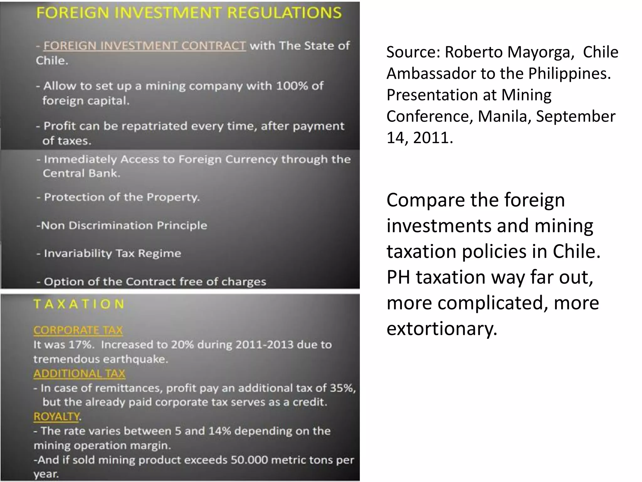 Mining taxation and regulations, Philippines | PDF | Commodities | Economy