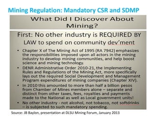 Mining taxation and regulations, Philippines | PPT