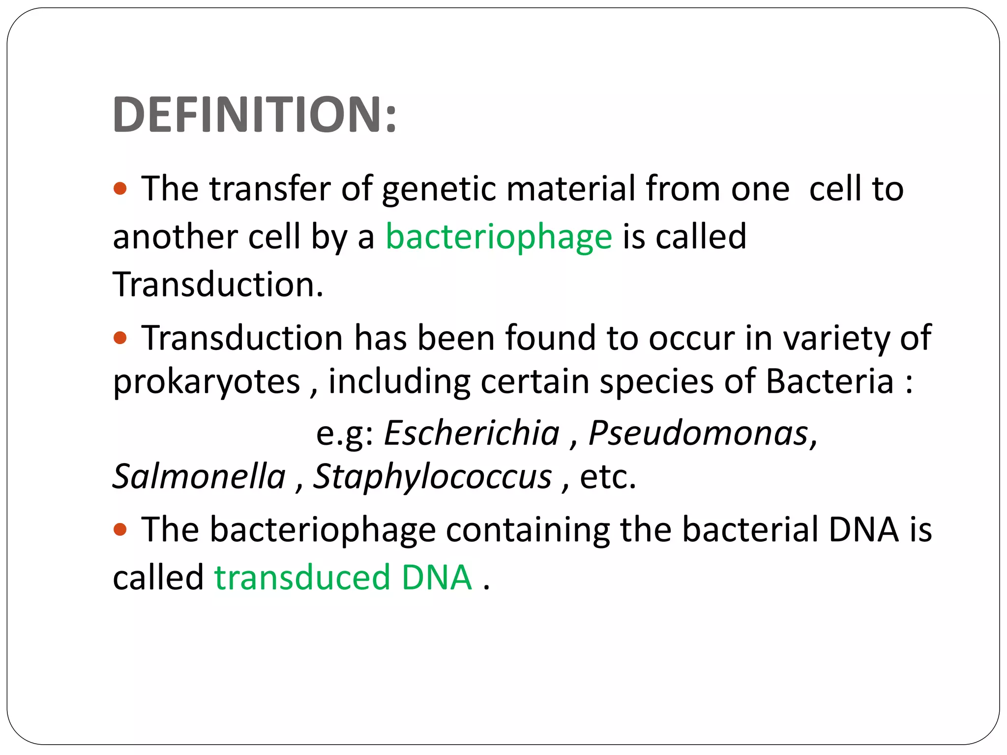 transduction | PPTX