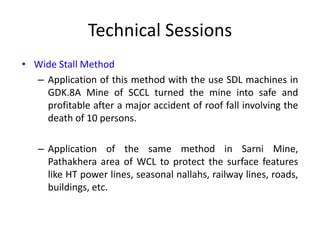 Mine Tech Seminar '10 - Gist of Papers | PPT