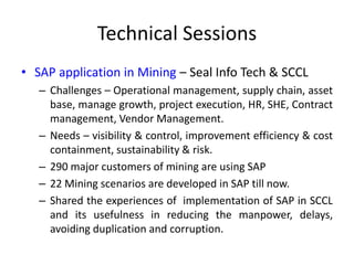 Mine Tech Seminar '10 - Gist of Papers | PPT