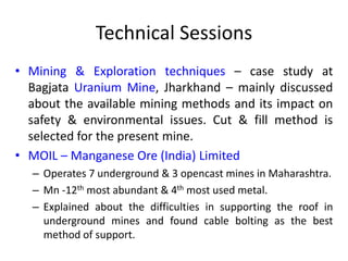 Mine Tech Seminar '10 - Gist of Papers | PPT