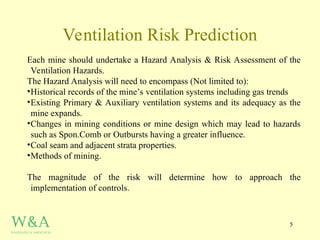 Mine_Ventilation_Risks and controls .ppt