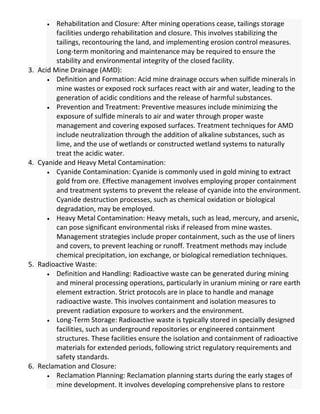 MINE WASTE MANAGEMENT COMPLETE NOTES . IITBHU.docx