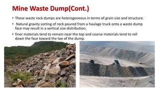 Mine waste dump | PPTX