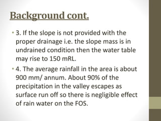 Mine water risk in open pit slope stability | PPTX