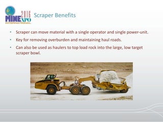 Massive Advantage in Mining - Using Scrapers for Efficient Material ...