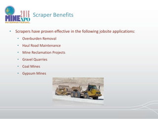 Massive Advantage in Mining - Using Scrapers for Efficient Material ...