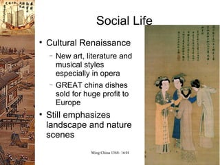 AP Ming Dynasty Powerpoint | PPT