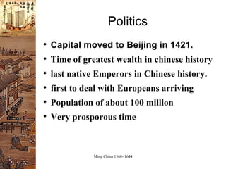 AP Ming Dynasty Powerpoint | PPT