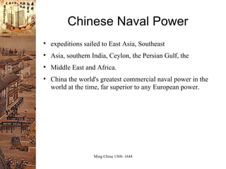 AP Ming Dynasty Powerpoint | PPT