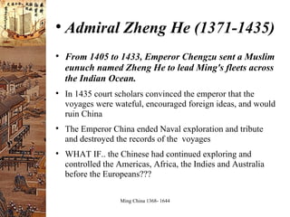 AP Ming Dynasty Powerpoint | PPT