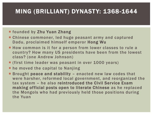 Ming and qing | PPT