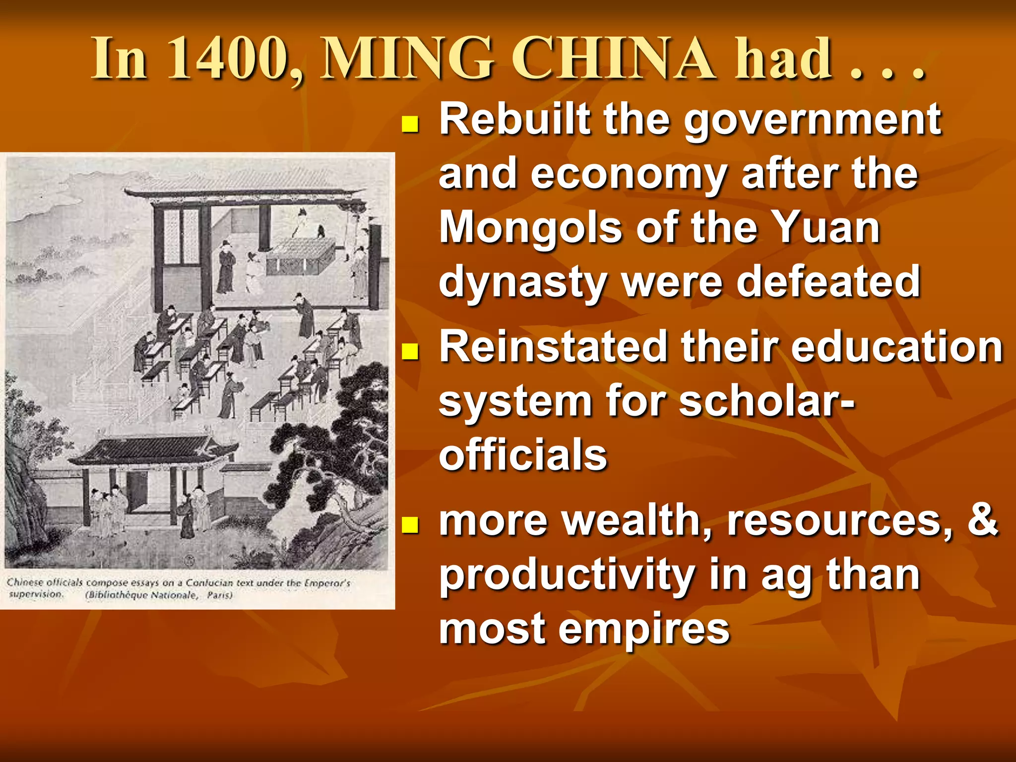 Ming China intro | PPTX