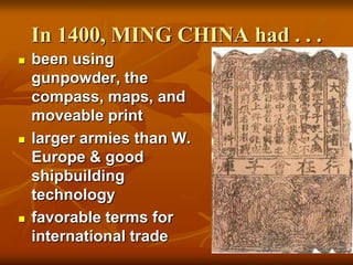 Ming China intro | PPTX