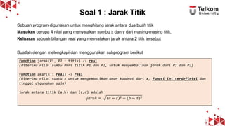 Minggu 09 - Array dan Tipe Bentukan.ppsx