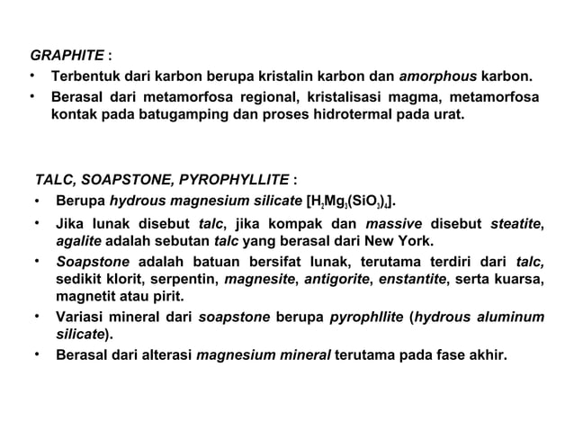 Minggu 13 metamorfosa & klasifikasi | PPT