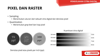 Slide Materi Mata Kuliah Pencitraan citra digital pertemuan pertama | PDF