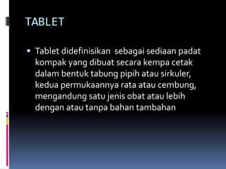 FORMULASI DAN TEKNOLOGI SEDIAAN PADAT.pptx