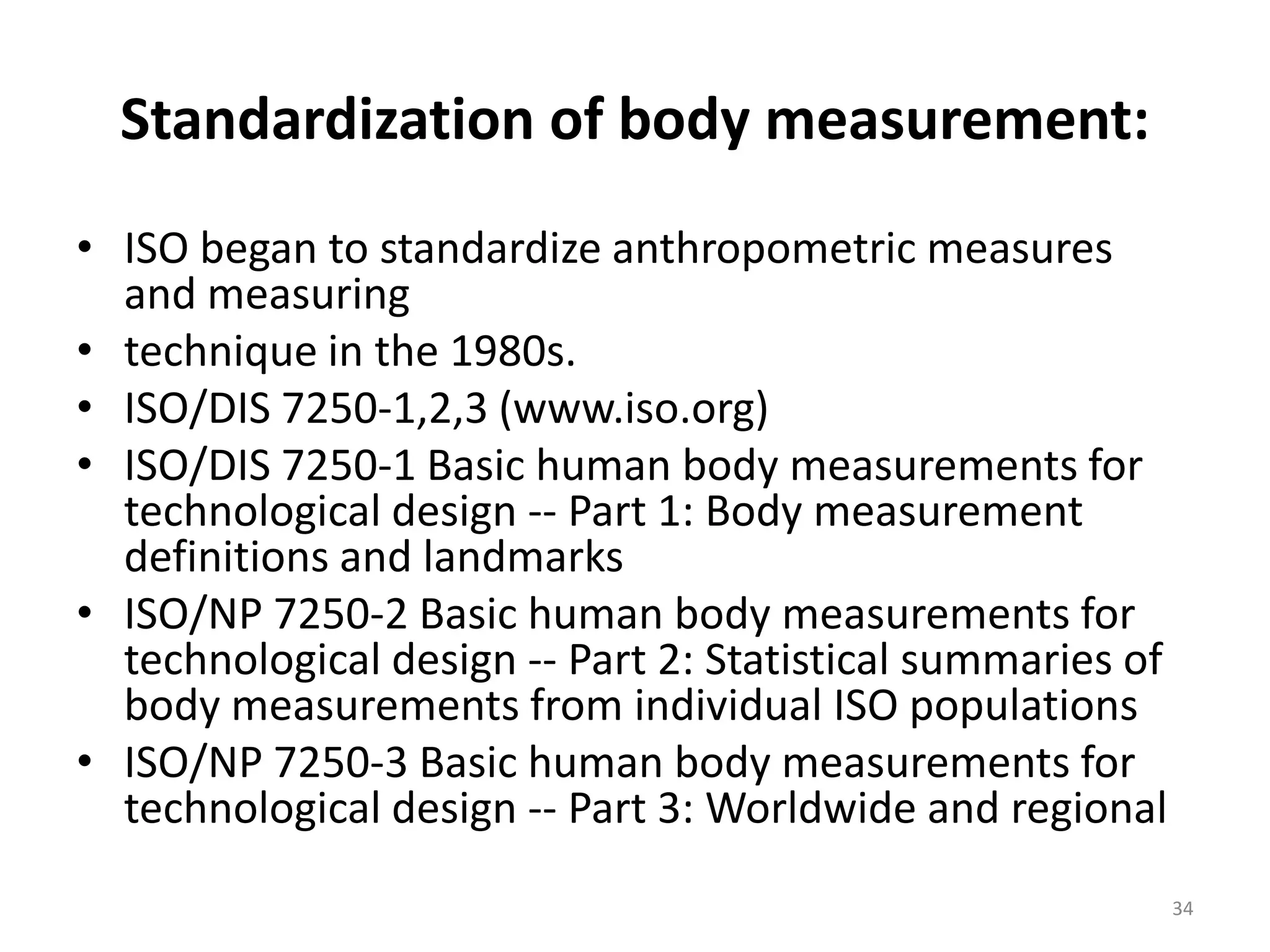 Minggu4 anthropometry | PPTX