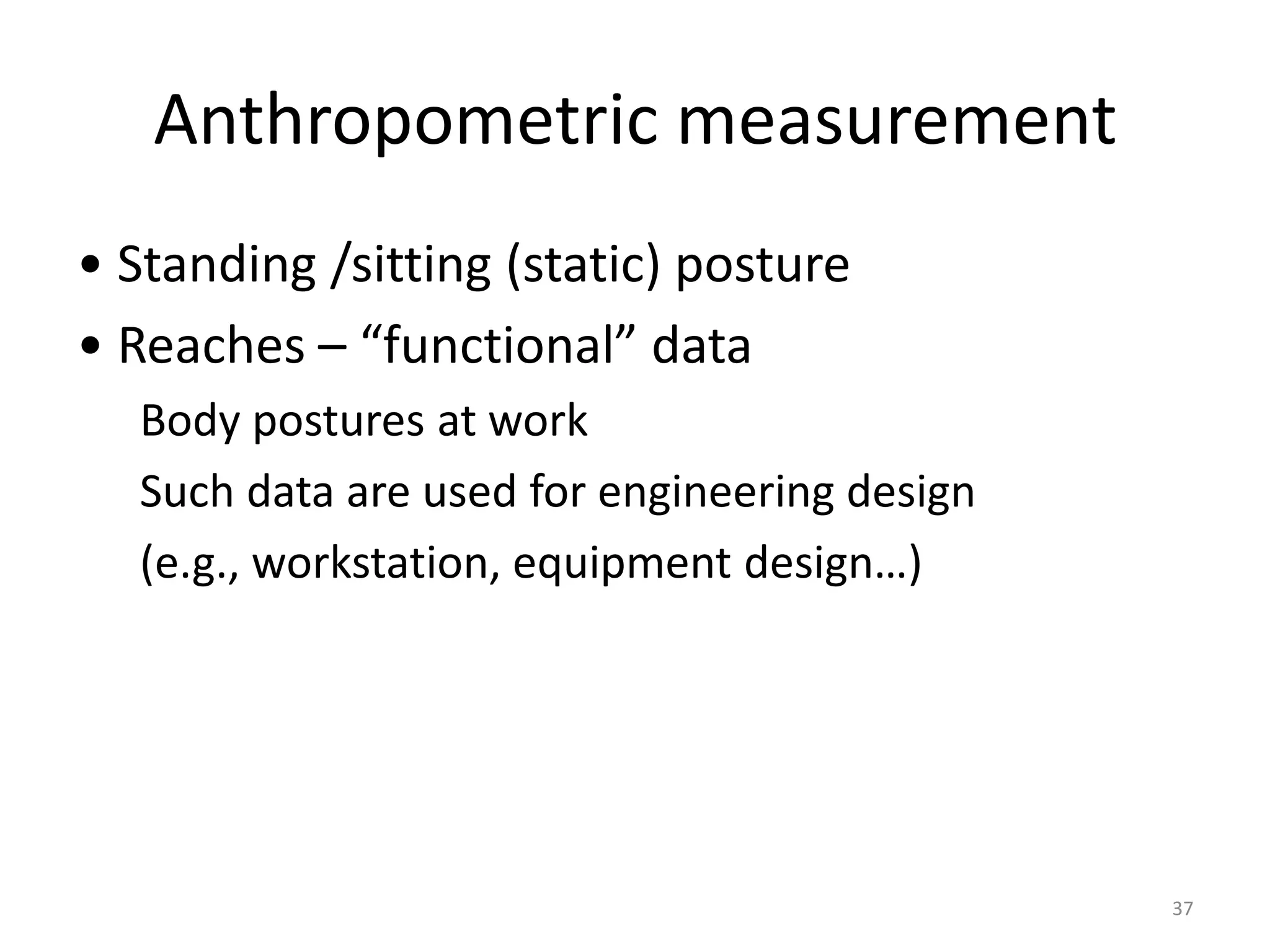 Minggu4 anthropometry | PPTX