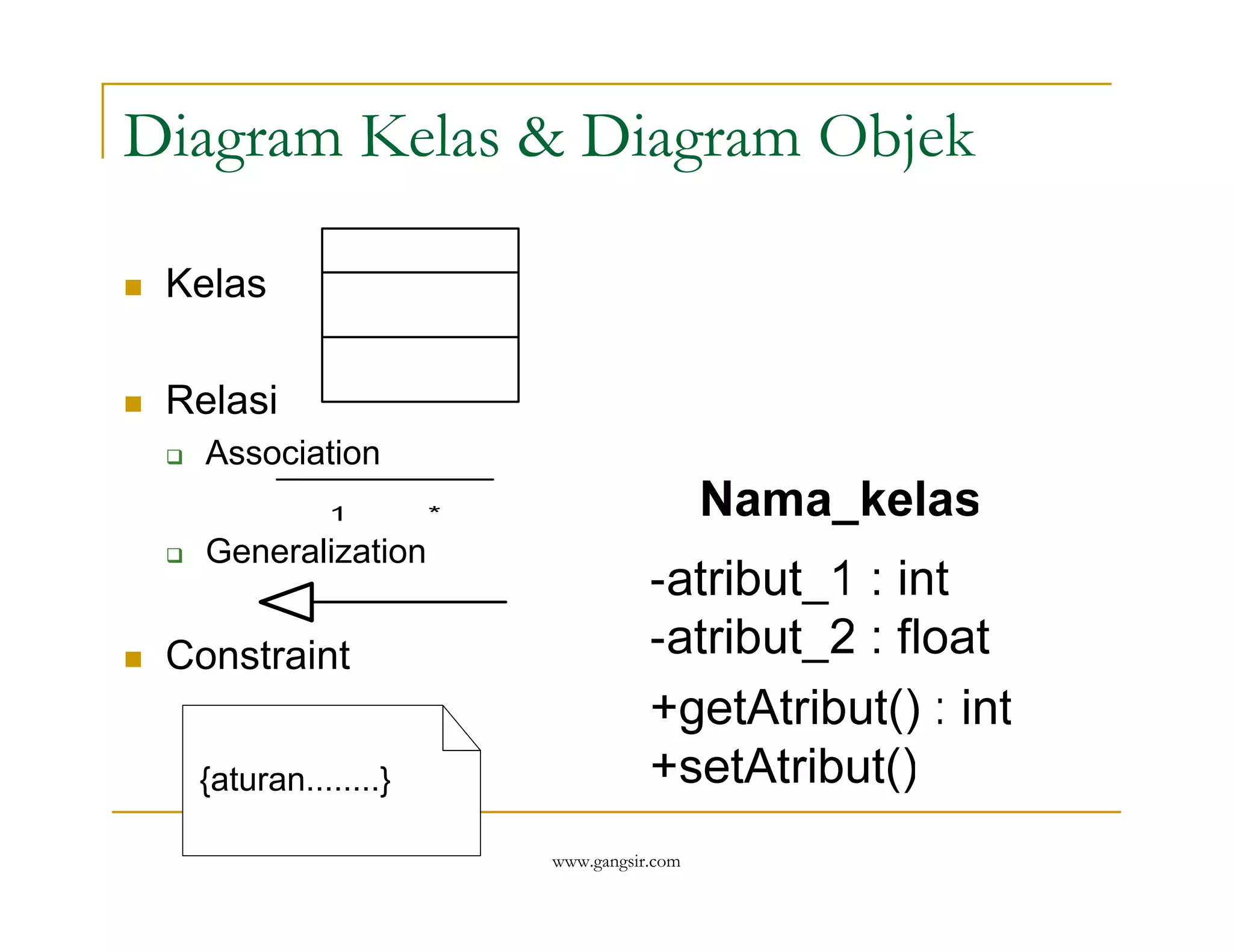 Use Case Class Object | PDF