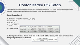 Persamaaan Non Linier Metode Terbuka.pdf
