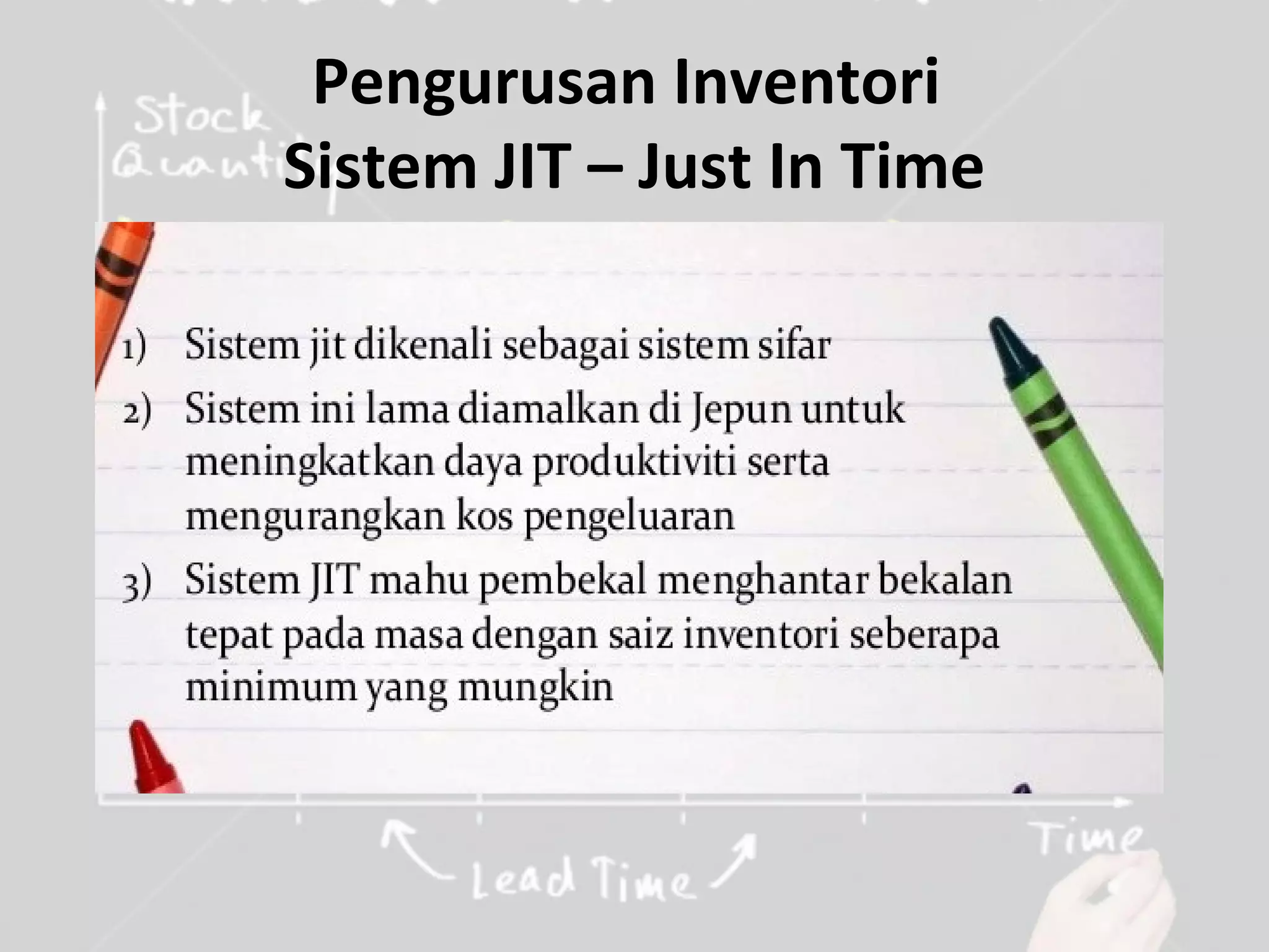 Pengeluaran dan Pengurusan Inventori Dalam Perniagaan | PPT