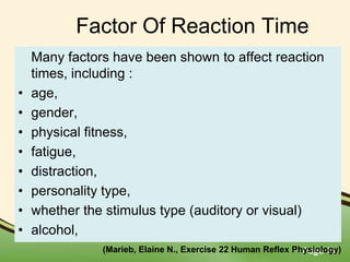 Waktu Reaksi Telkom University PK&E | PPT