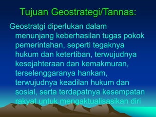 Geostrategi | PPT