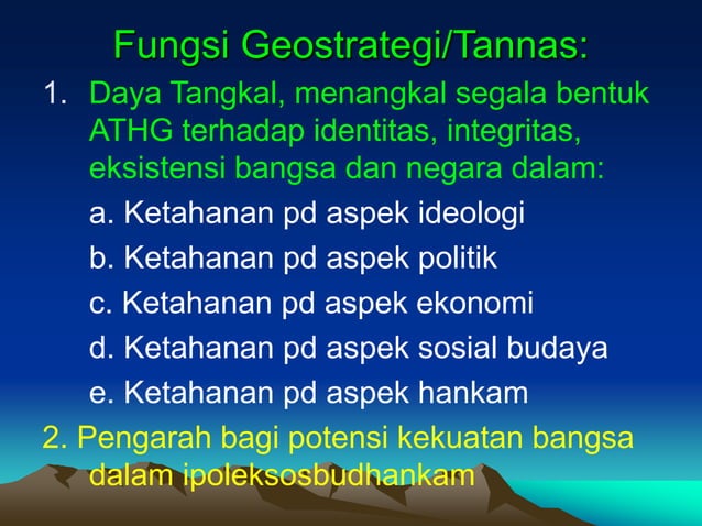 Geostrategi | PPT