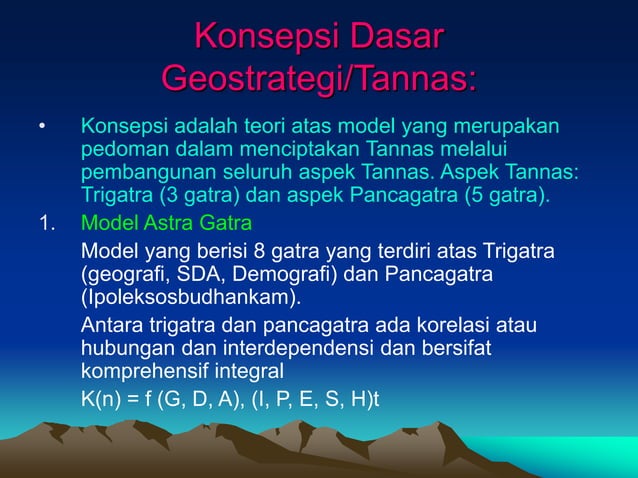 Geostrategi | PPT