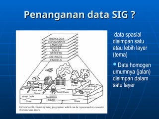 Minggu ke-4_Pengembangan Data SIG pemetaan | PPT