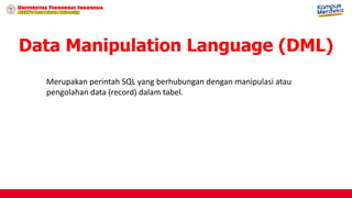 Data Manipulation language (DML).pptx