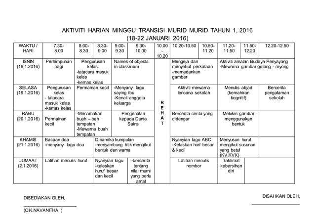 Minggu orientasi | PDF