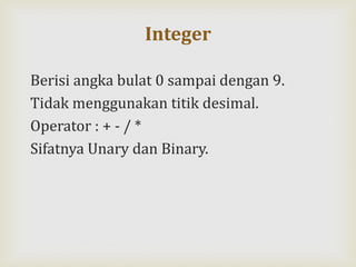 Perkuliahan 1 struktur data | PDF