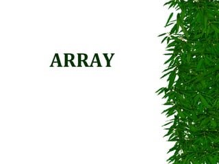 Perkuliahan ke 3 array | PDF