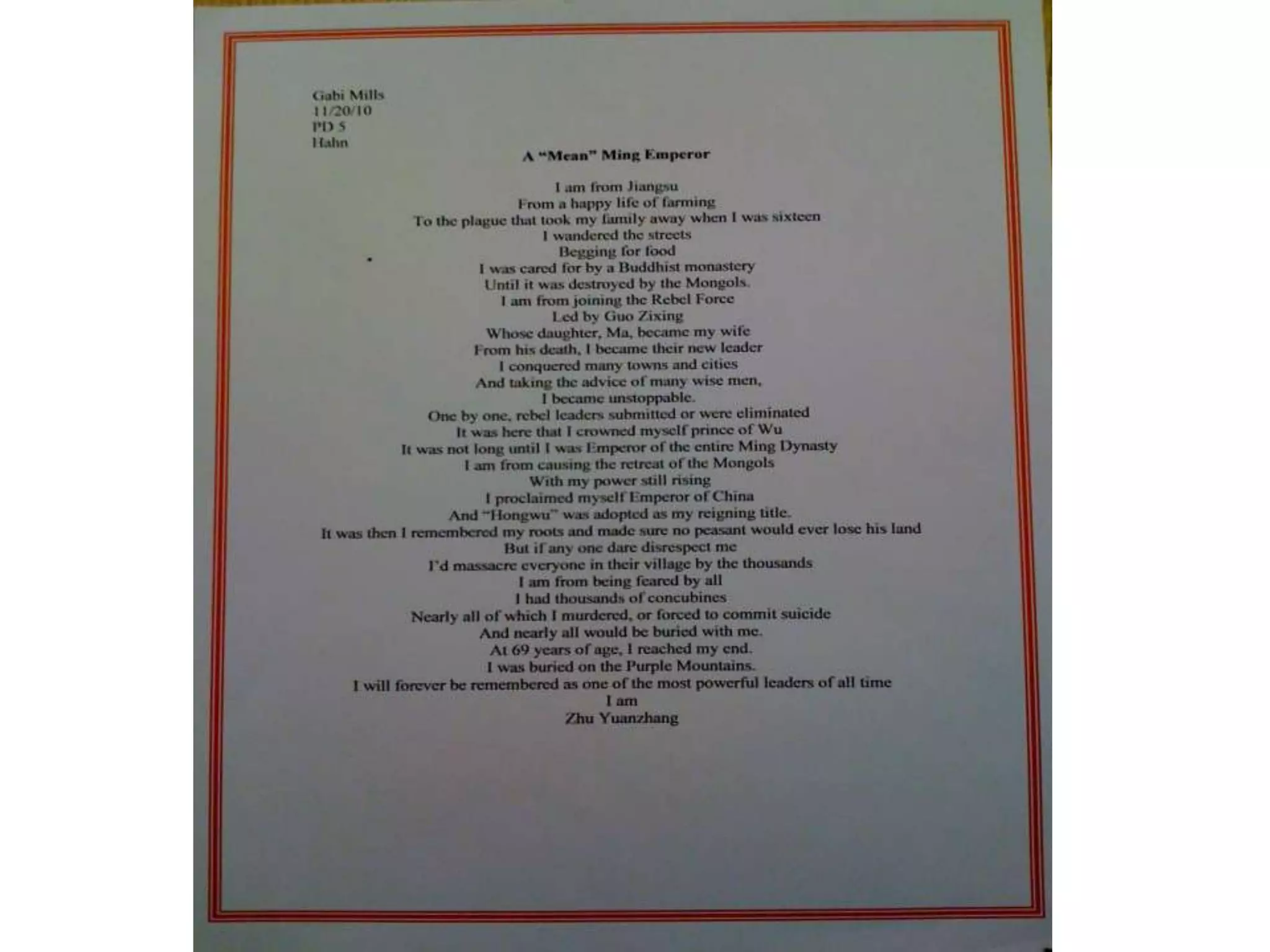 I Am From Poem | PPT