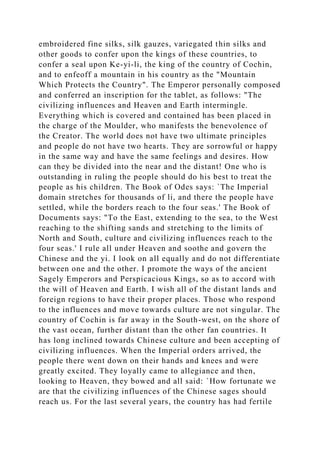 Ming Shi-lu – Zheng He 11 Jul 1405 The eunuch Zheng He and ot.docx