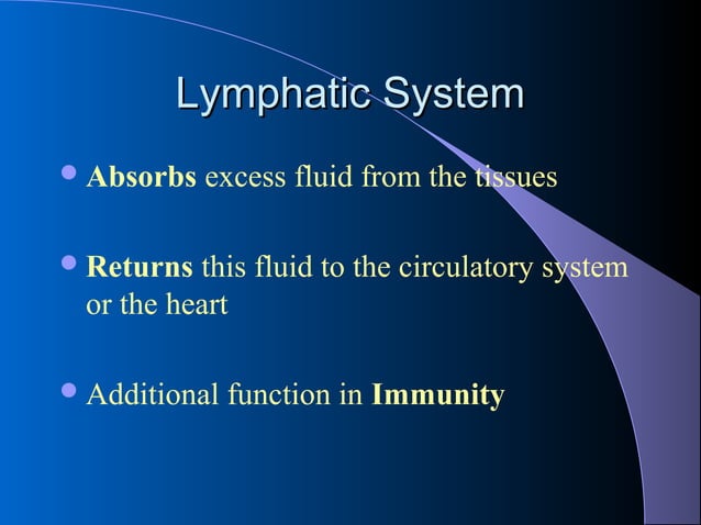 sistem limfatik | PPT