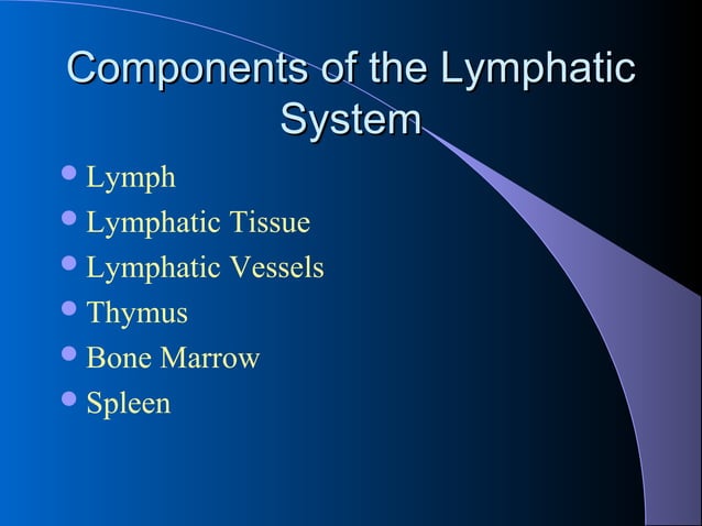 sistem limfatik | PPT