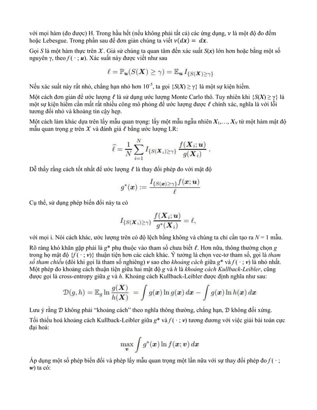 Cross-entropy method | PDF